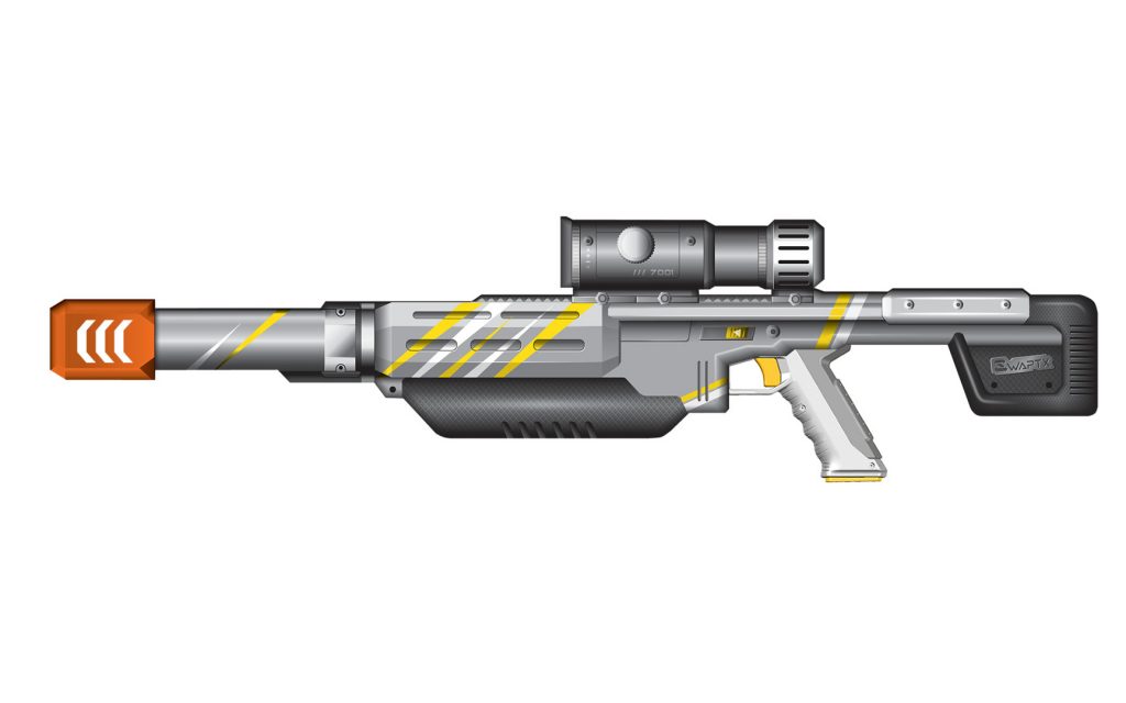 Sniper Rifle Skin – Swaptx: Evolver Swappable Laser Tag