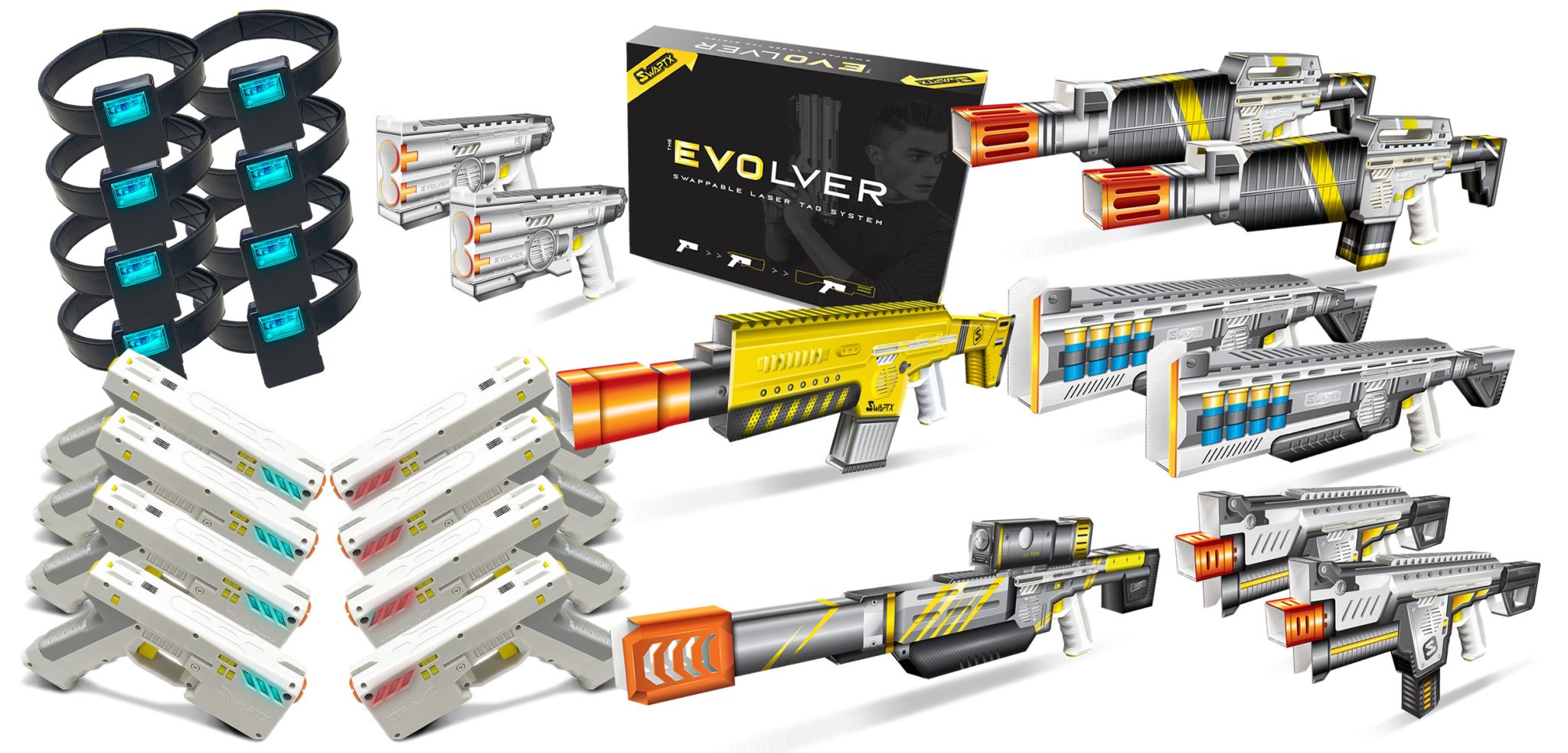 Evolver – Swaptx: Evolver Swappable Laser Tag